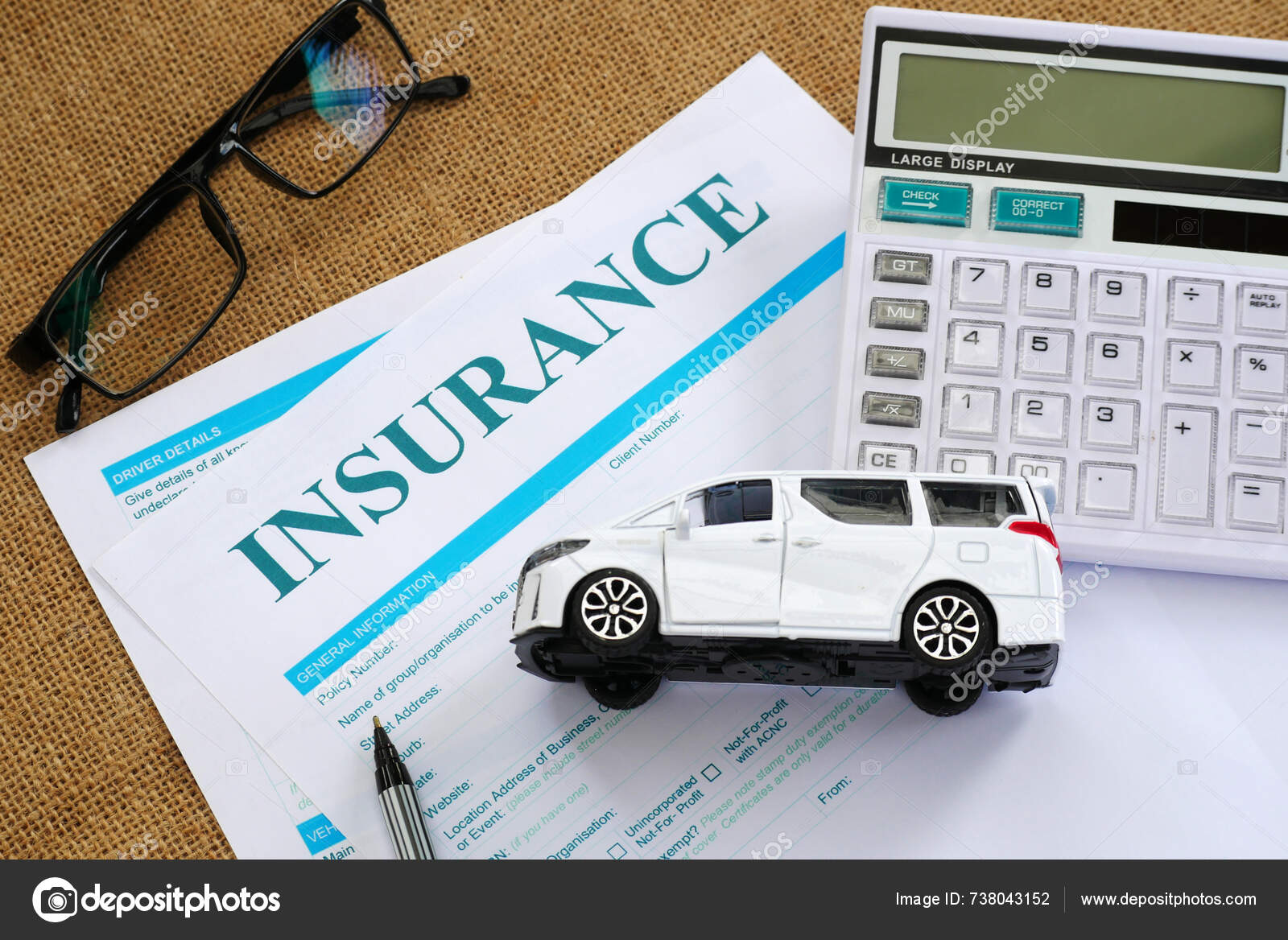 Car Insurance Form Car Insurance Claim Form — Stock Photo © buingcorp ...