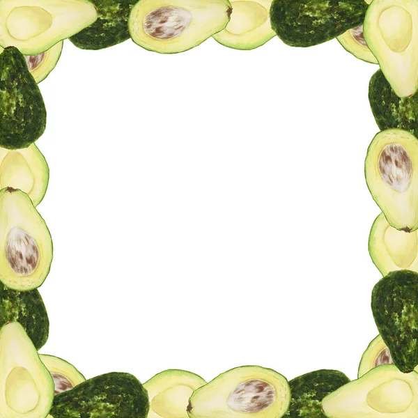 Avocado border fotos de stock, imágenes de Avocado border sin royalties ...