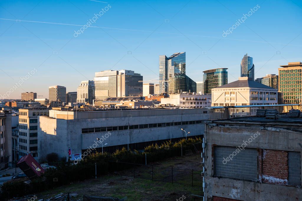 Saint Josse, Brussels Capital Region, Belgium - Feb. 08 2023 - High ...