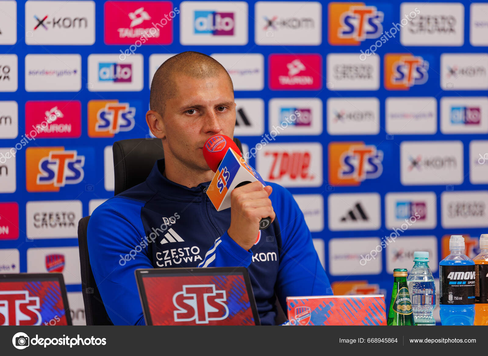 Dawid Szwarga Uefa Champions League 2023 2Nd Qualification Game Rakow — Stock Editorial Photo ...