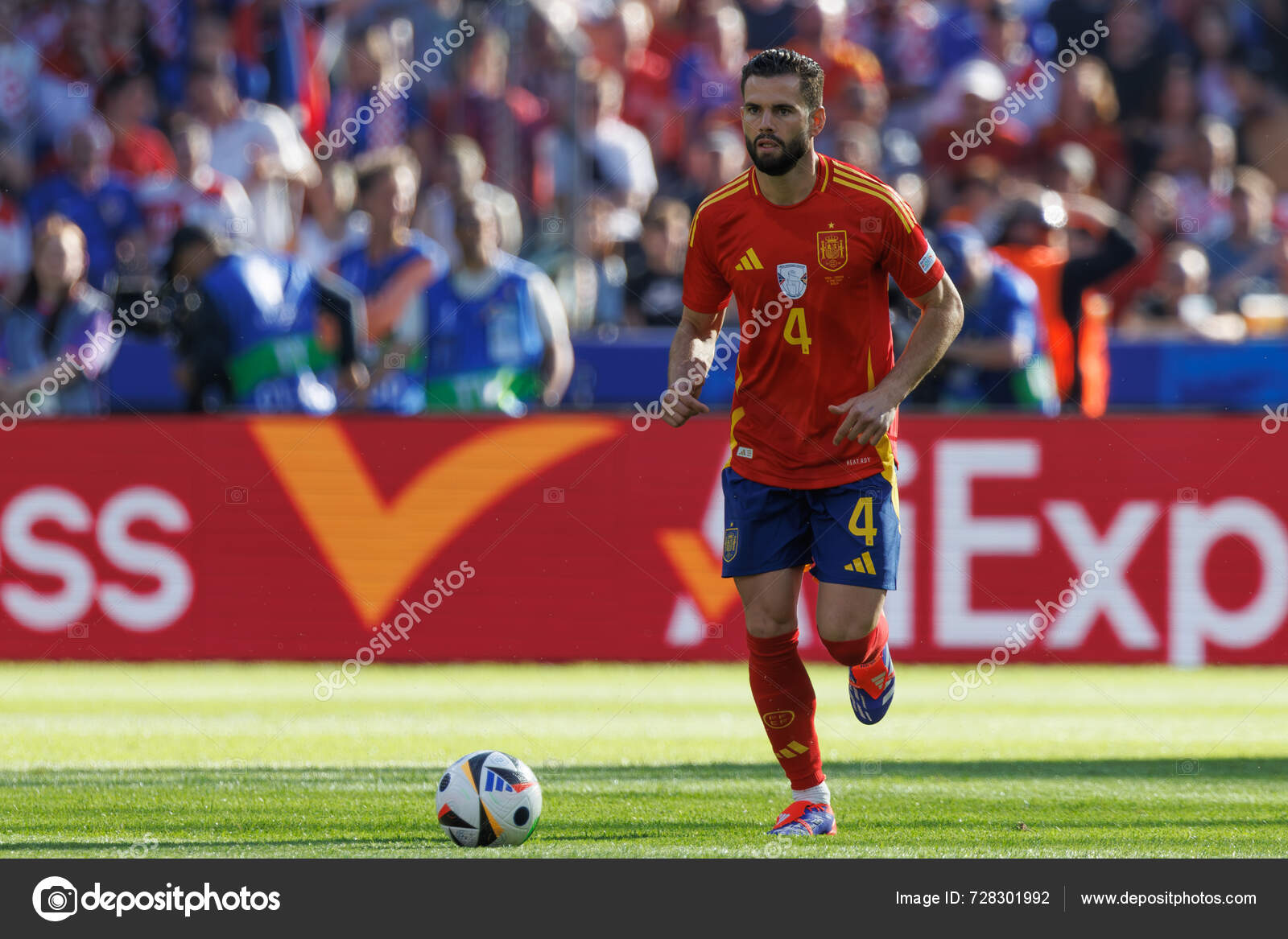 Nacho Uefa Euro 2024 Game National Teams Spain Croatia Olympiastadion ...