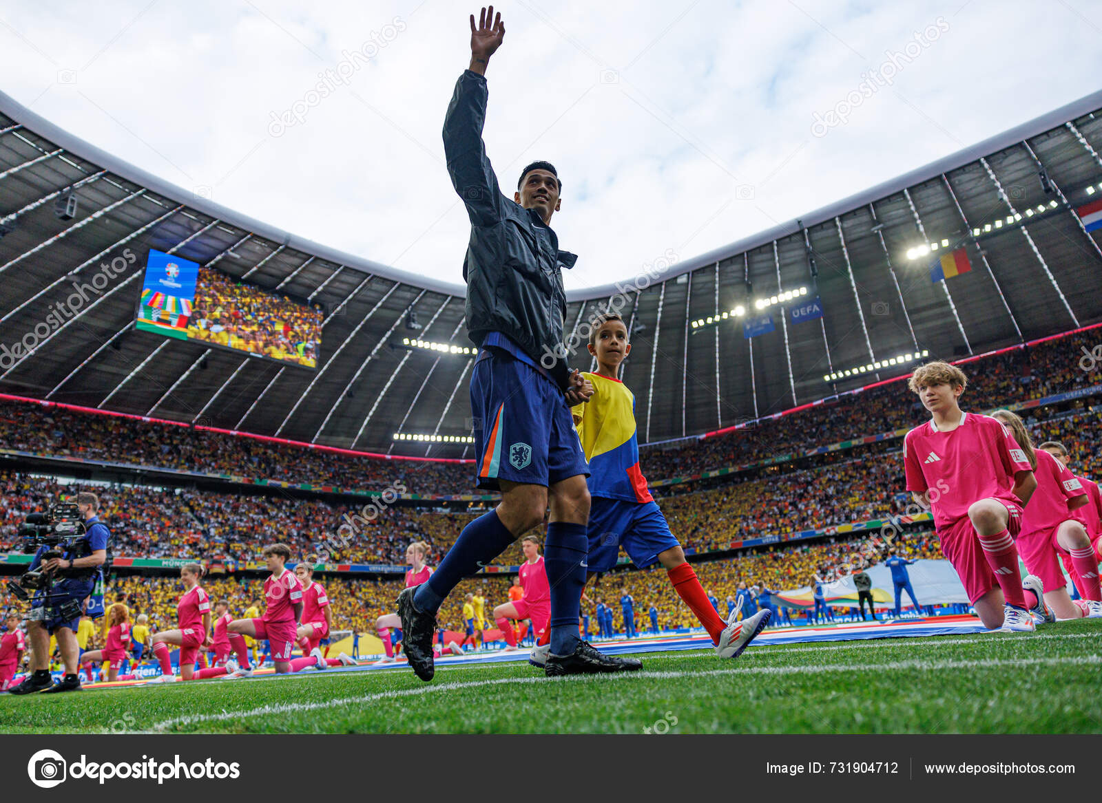 Tijjani Reijnders Seen Uefa Euro 2024 Game National Teams Romania ... Tijjani Reijnders Seen Uefa Euro 2024 Game National Teams Romania ...