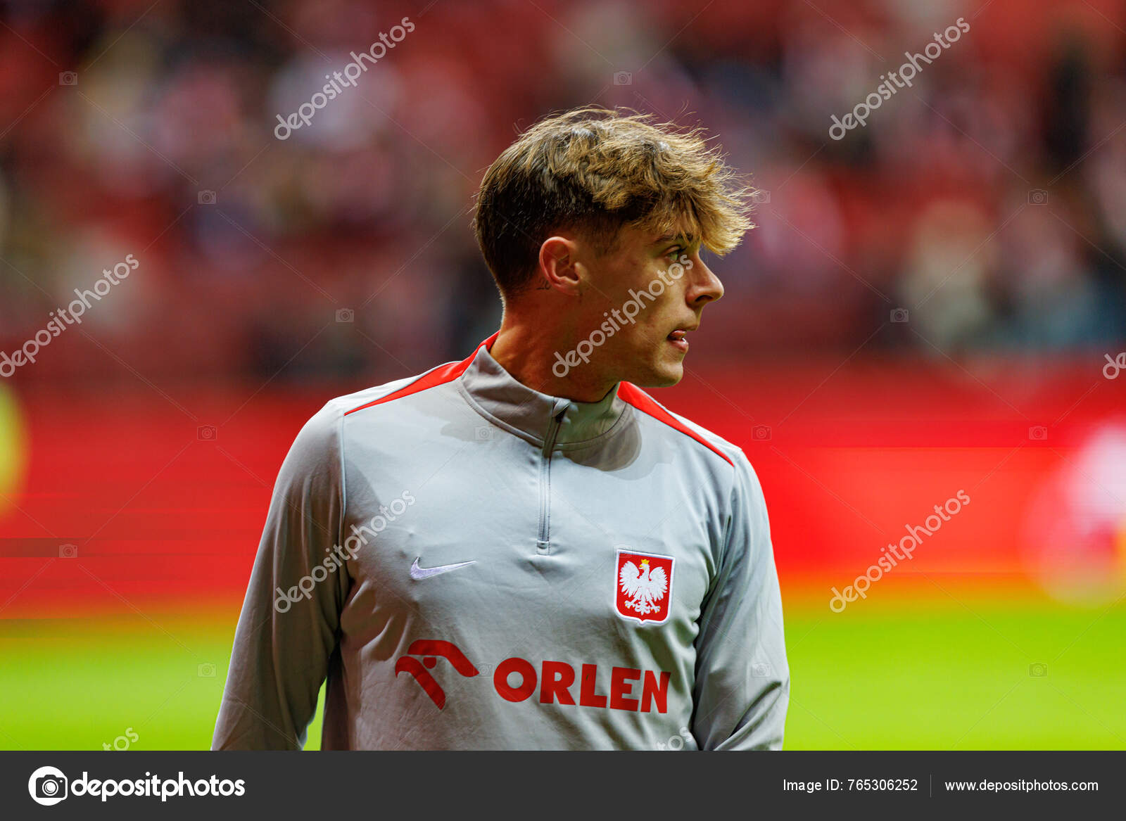 Nicola Zalewski Seen Uefa Nations League Game National Teams Poland ...