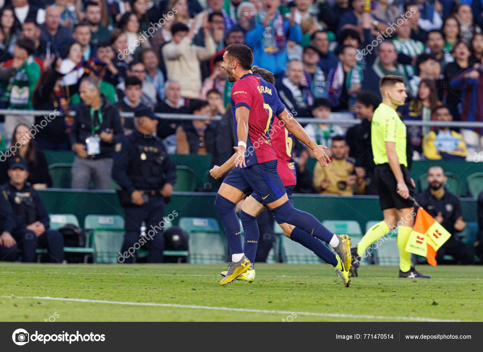 Ferran Torres Seen Celebrating Scoring Goal Laliga Easports Game Teams ...