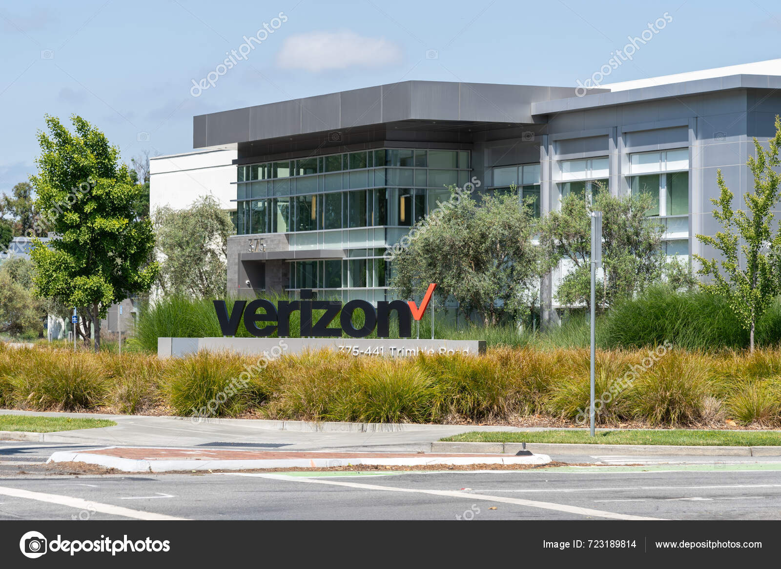 Verizon Office Trimble Silicon Valley San Jose California Usa June ...