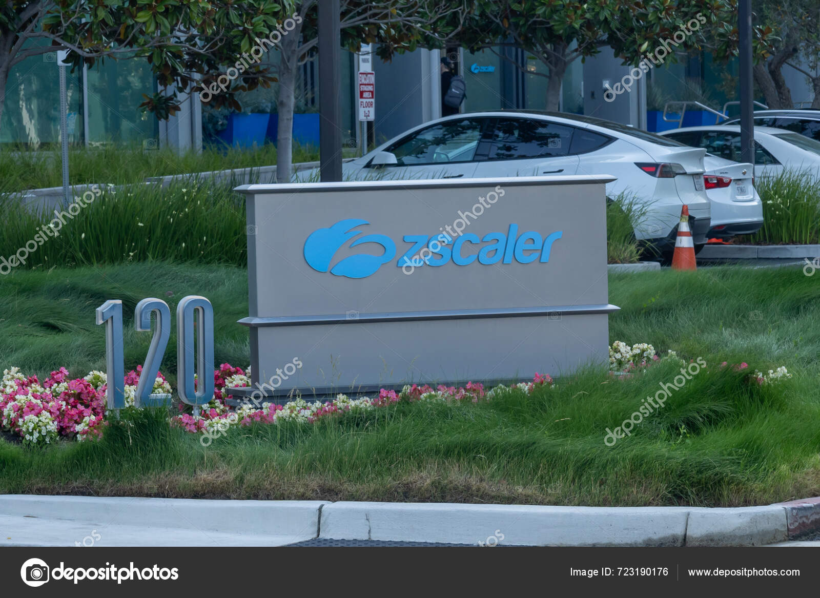 Zscaler Sign Its Headquarters Building Silicon Valley San Jose ...
