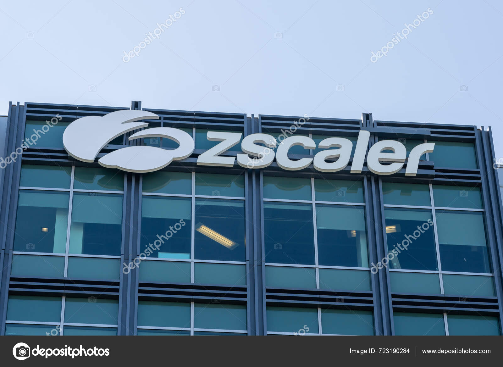 Zscaler Sign Its Headquarters Building Silicon Valley San Jose California — Stock Editorial ...