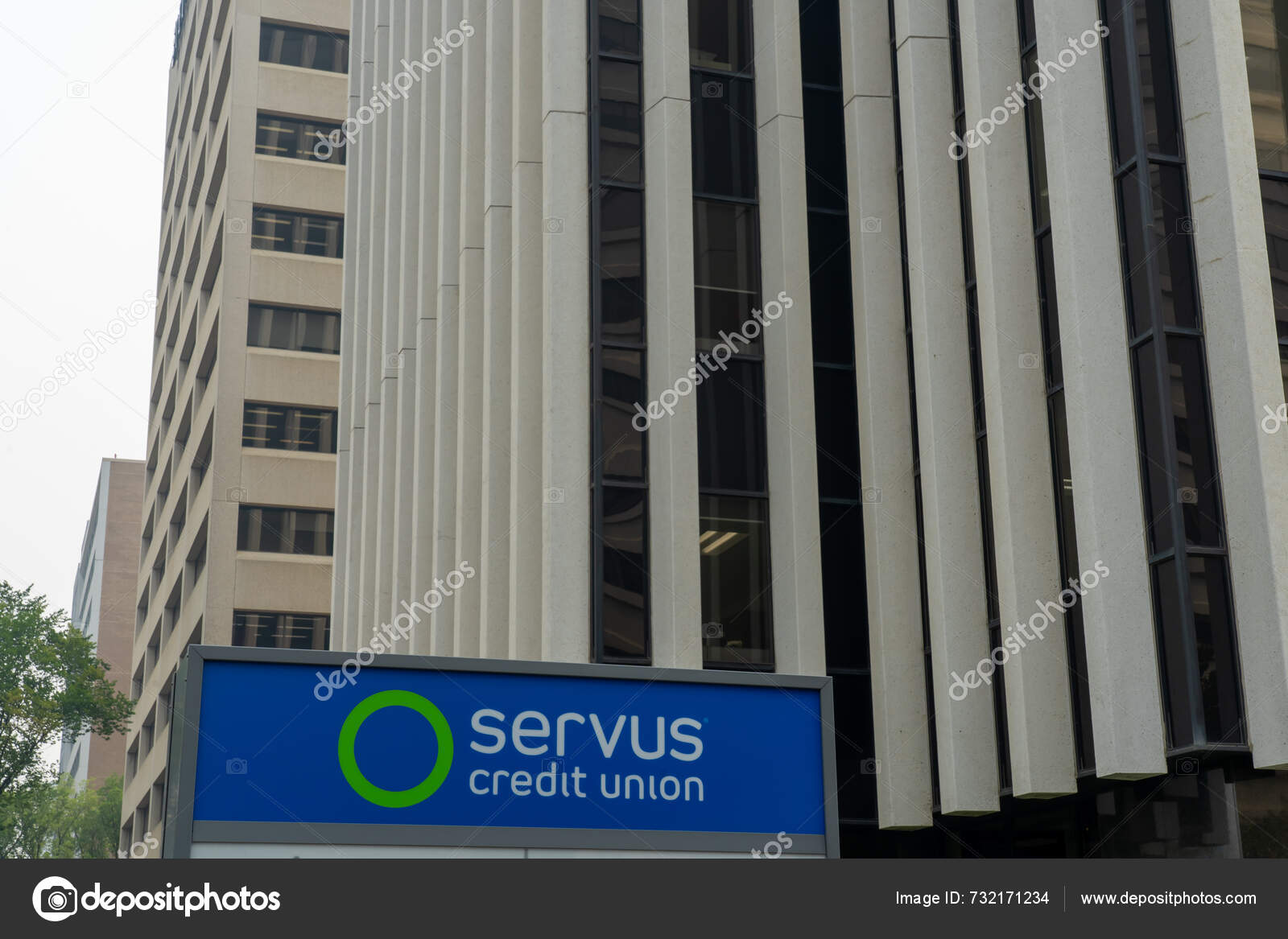 Servus Credit Union Headquarters Edmonton Alberta Canada July 2023 ...