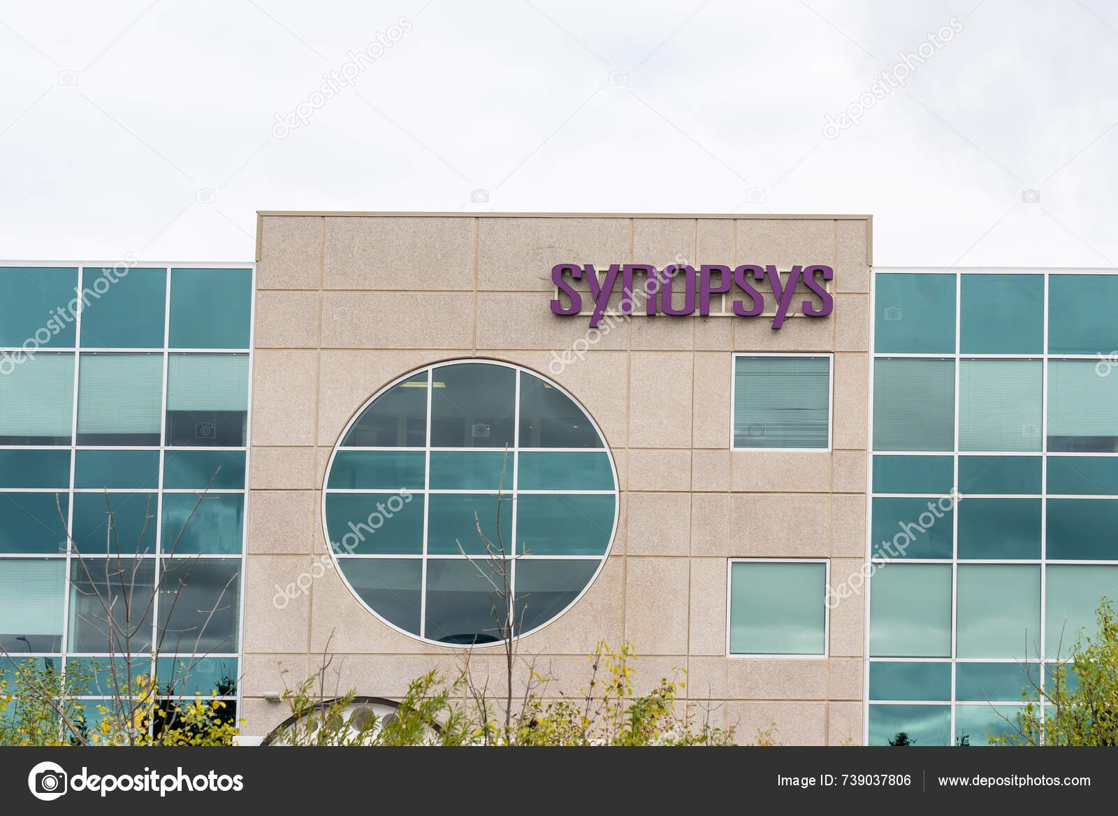 Synopsys Logo Sign Office Building Ottawa Ontario Canada October 2023 ...