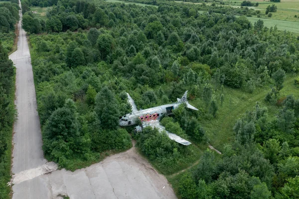 Zeljava Air Base in Croatia and Abandoned Douglas C-47 Airplane on the ...