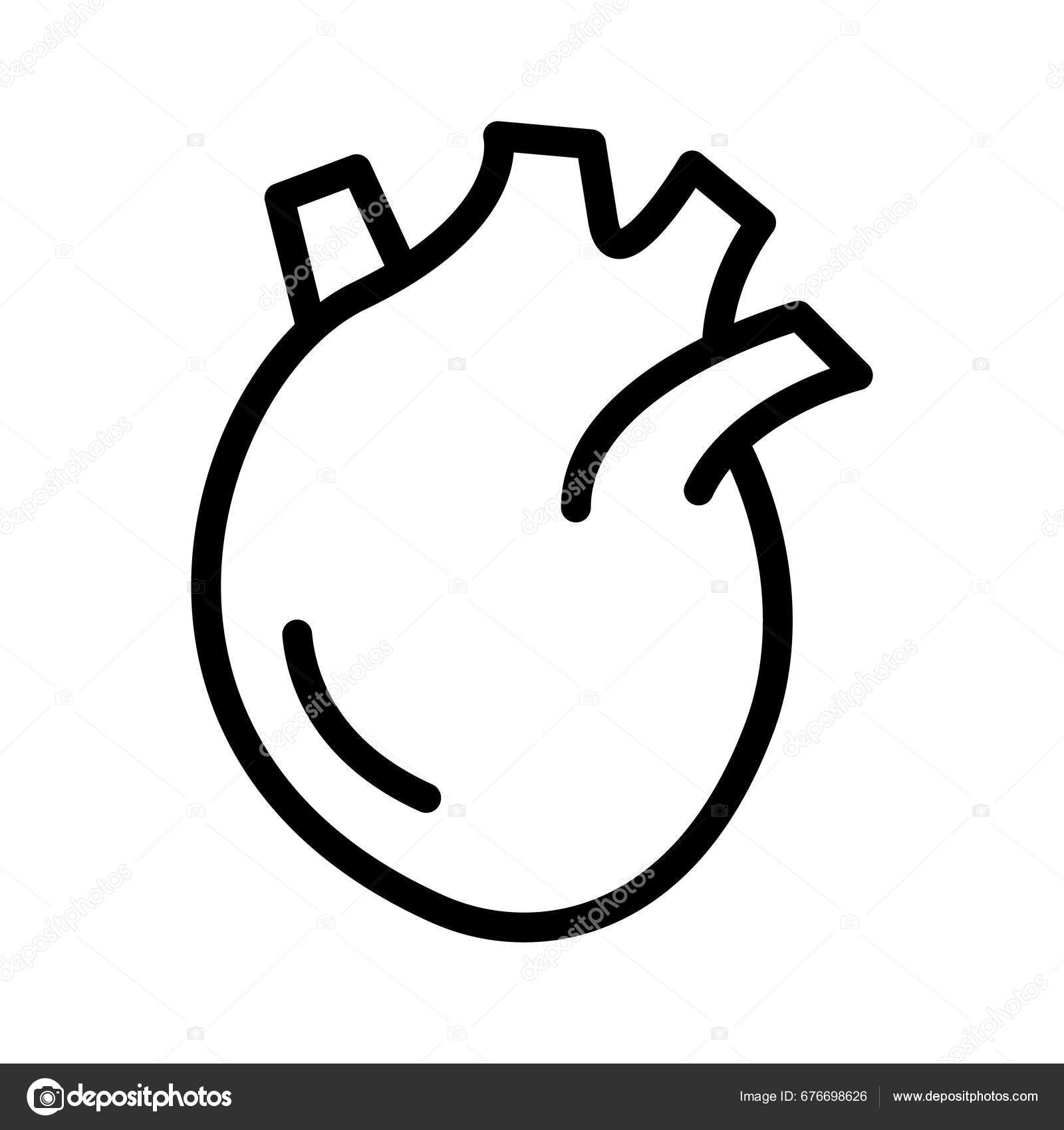 Simple Heart Vector Png