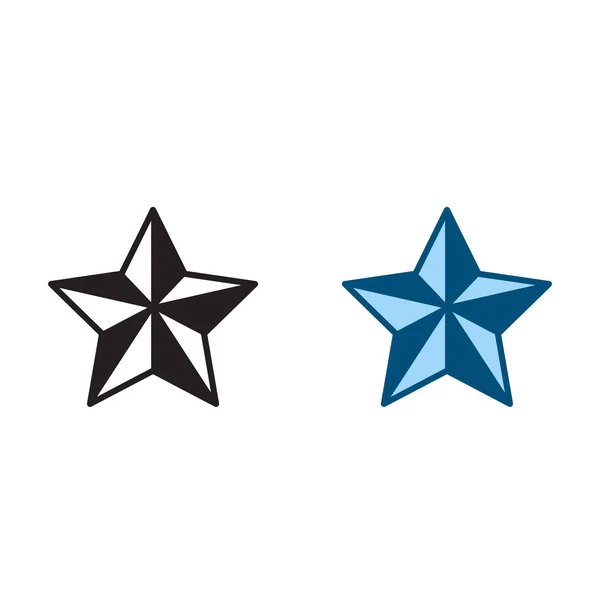Blue Star Logo Vector