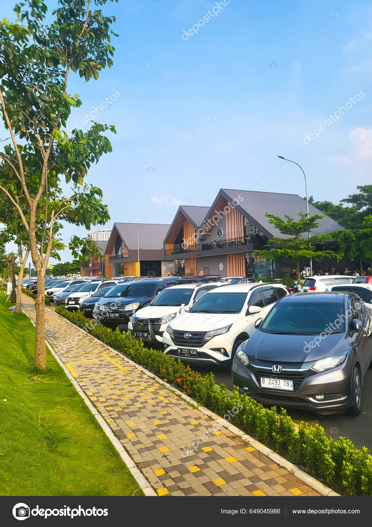 Bekasi Indonesia March 2023 View Lake Bcbd Bekasi Central Business ...