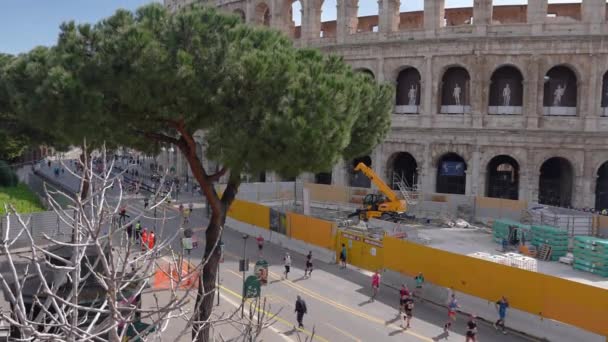 Running Runner Men Women Colosseum Rome Italy Athletes Training ...