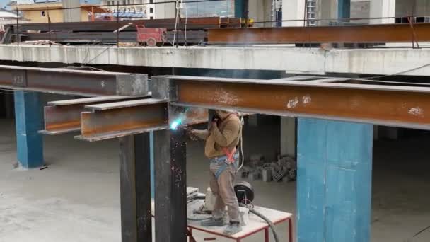 Observe Remarkable Rooftop Transformation Workers Meticulously Weld ...