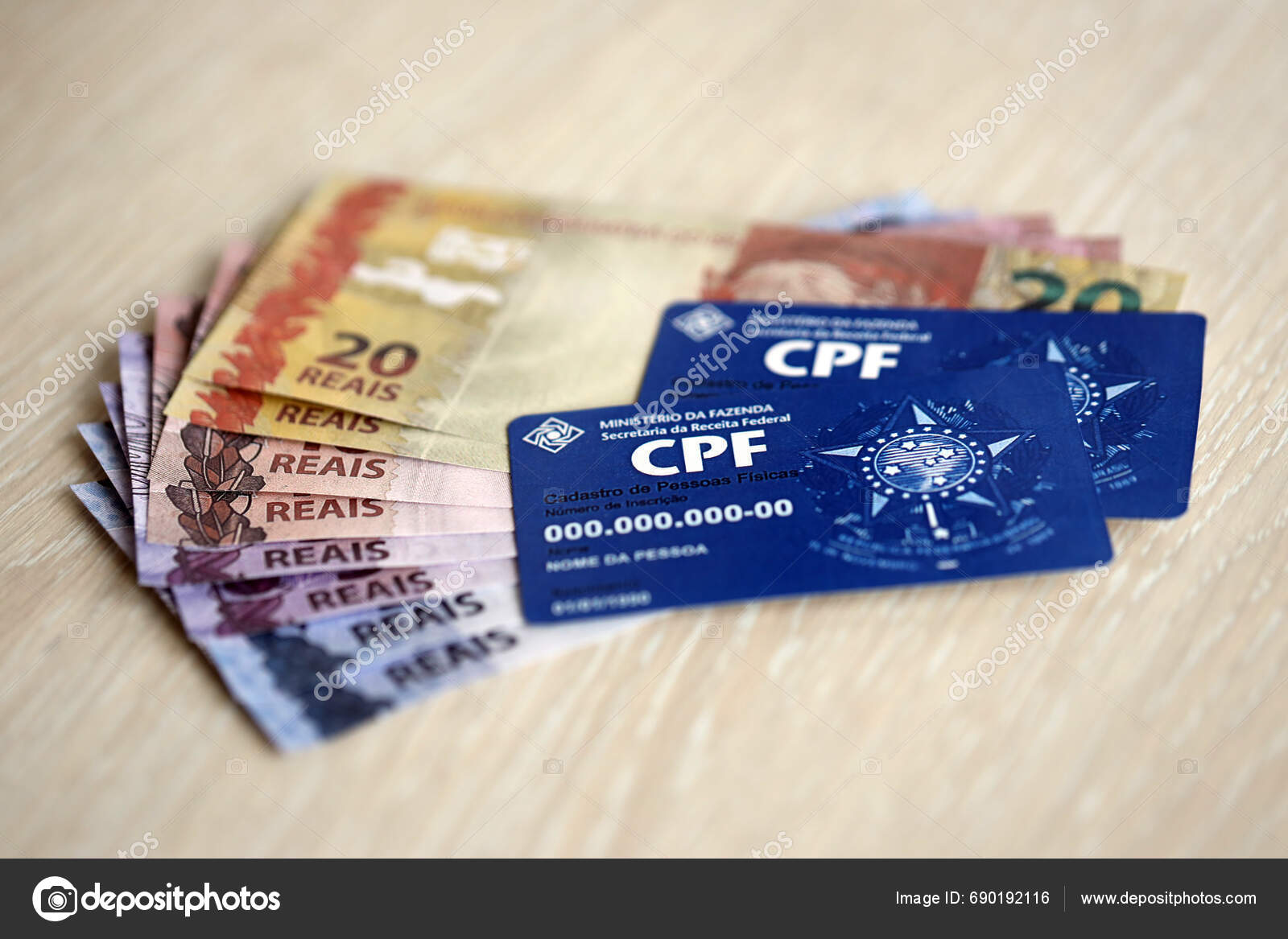 Kyiv Ukraine October 2023 Blue Cpf Card Document Template Document ...