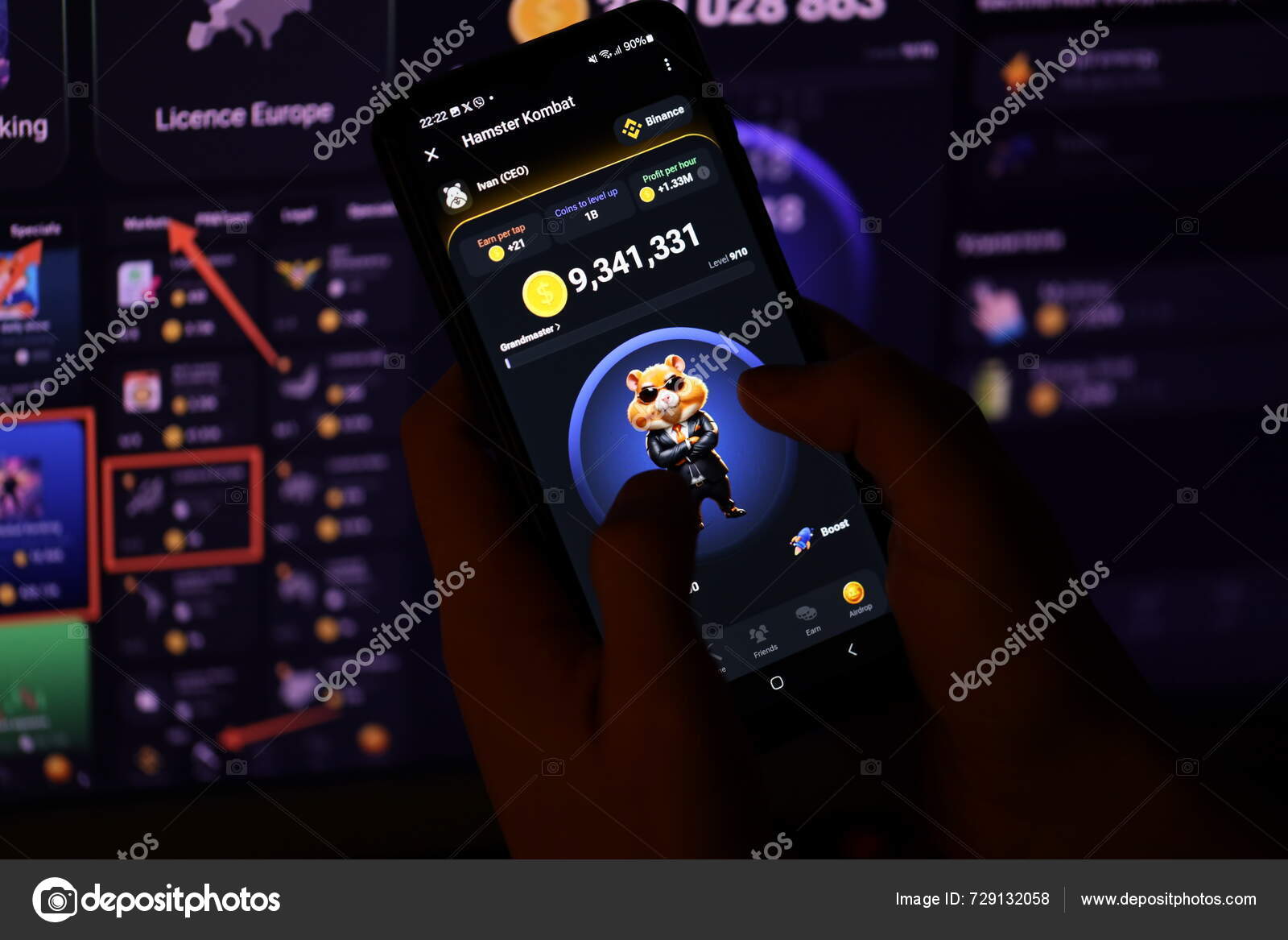 Kyiv Ukraine Április 2024 Hozzászólások Kombat Távirat Robot ...