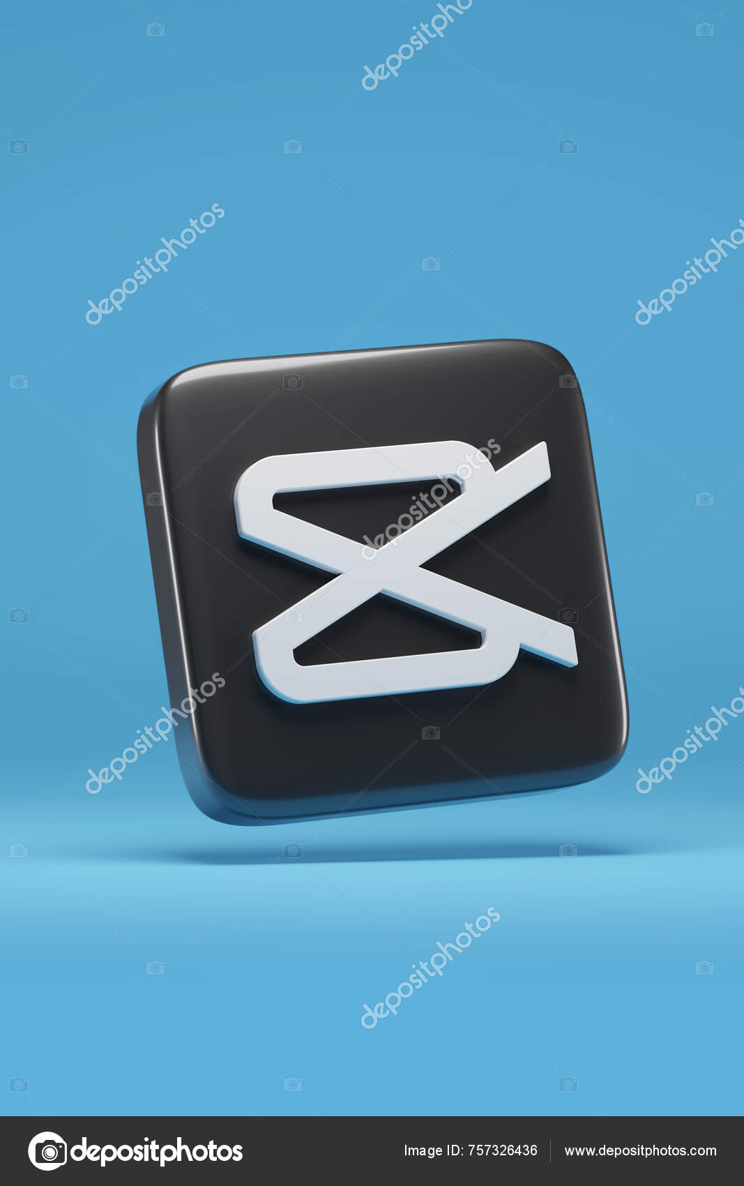 Buenos Aires Argentina October 11Th 2024 Capcut Three Dimensional Logo ...