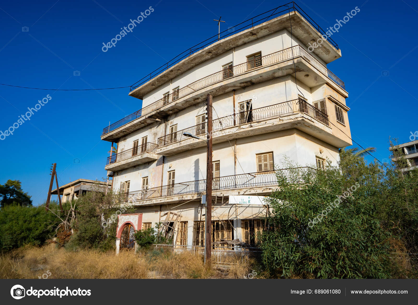 Abandoned Buildings Ghost Town Varosha Kapali Maras District Famagusta ...