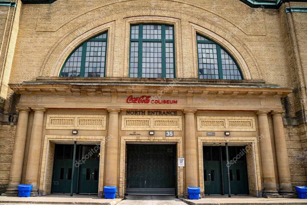 El Coca Cola Coliseum es una arena en Exhibition Place. Toronto, Canadá ...