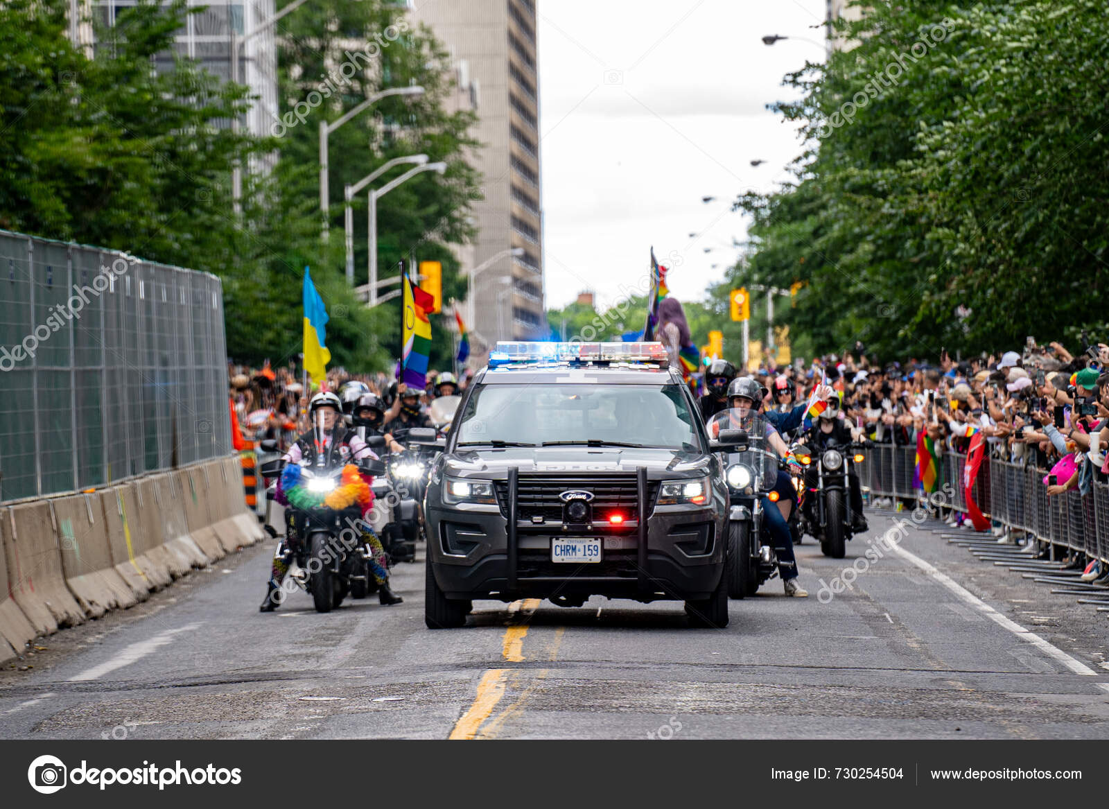 2024 Annual Pride Parade Downtown Toronto Toronto Canada Jun 2024 ...