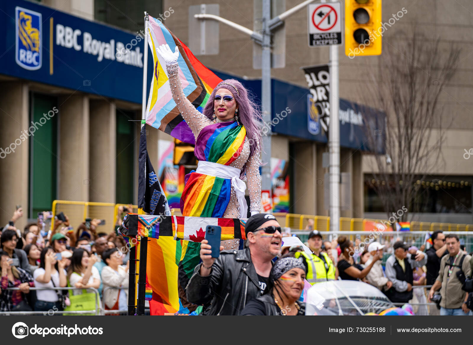 Participants 2024 Annual Pride Parade Downtown Toronto Toronto Canada Jun — Stock Editorial ...
