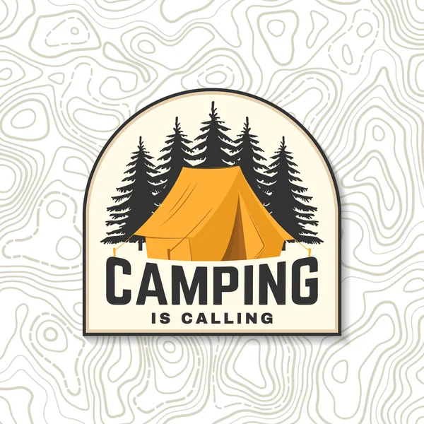 Camping silhouette Vector Images | Depositphotos