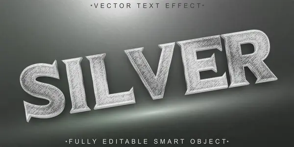Silver Shield Vector Fully Editable Smart Object Text Effect Stock Vector by ©StellaDesign 693225950