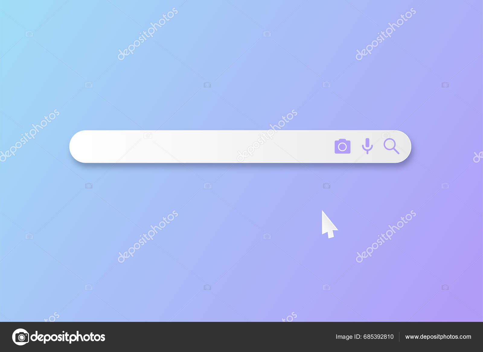 Search Bar Design Element Search Bar User Interface Vector Search Stock ...