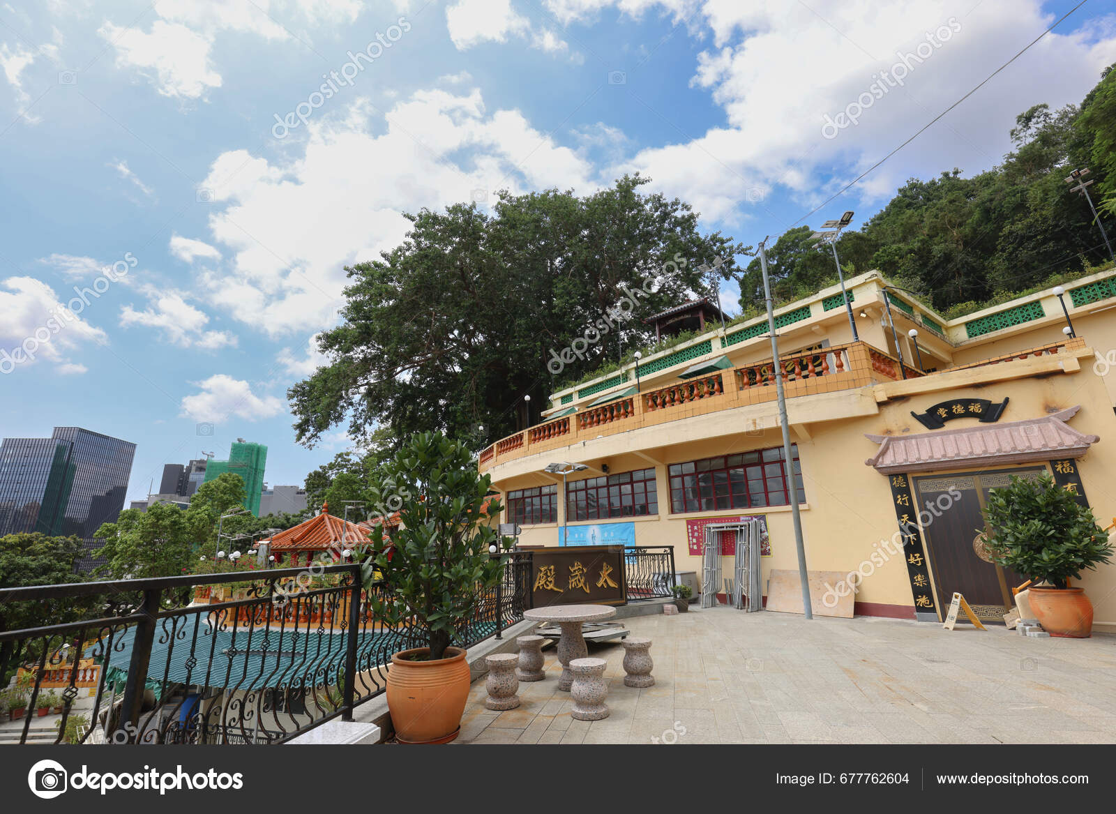 Yuen Ching Kok Wong Tai Sin Temple Sept 2023 – Stock Editorial Photo ...