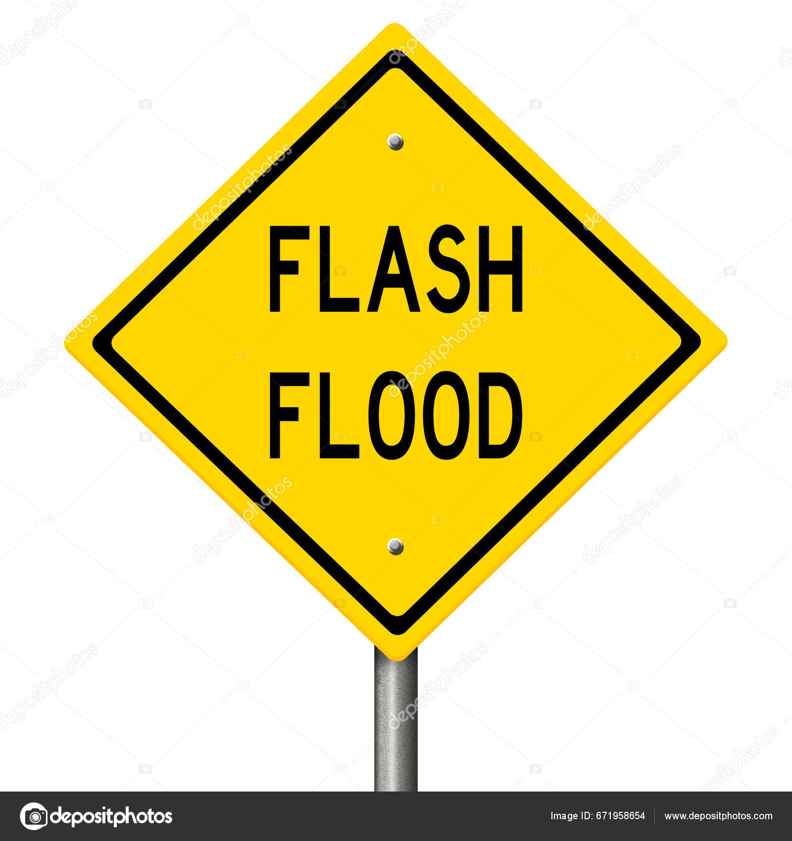 Flash Flood Signs