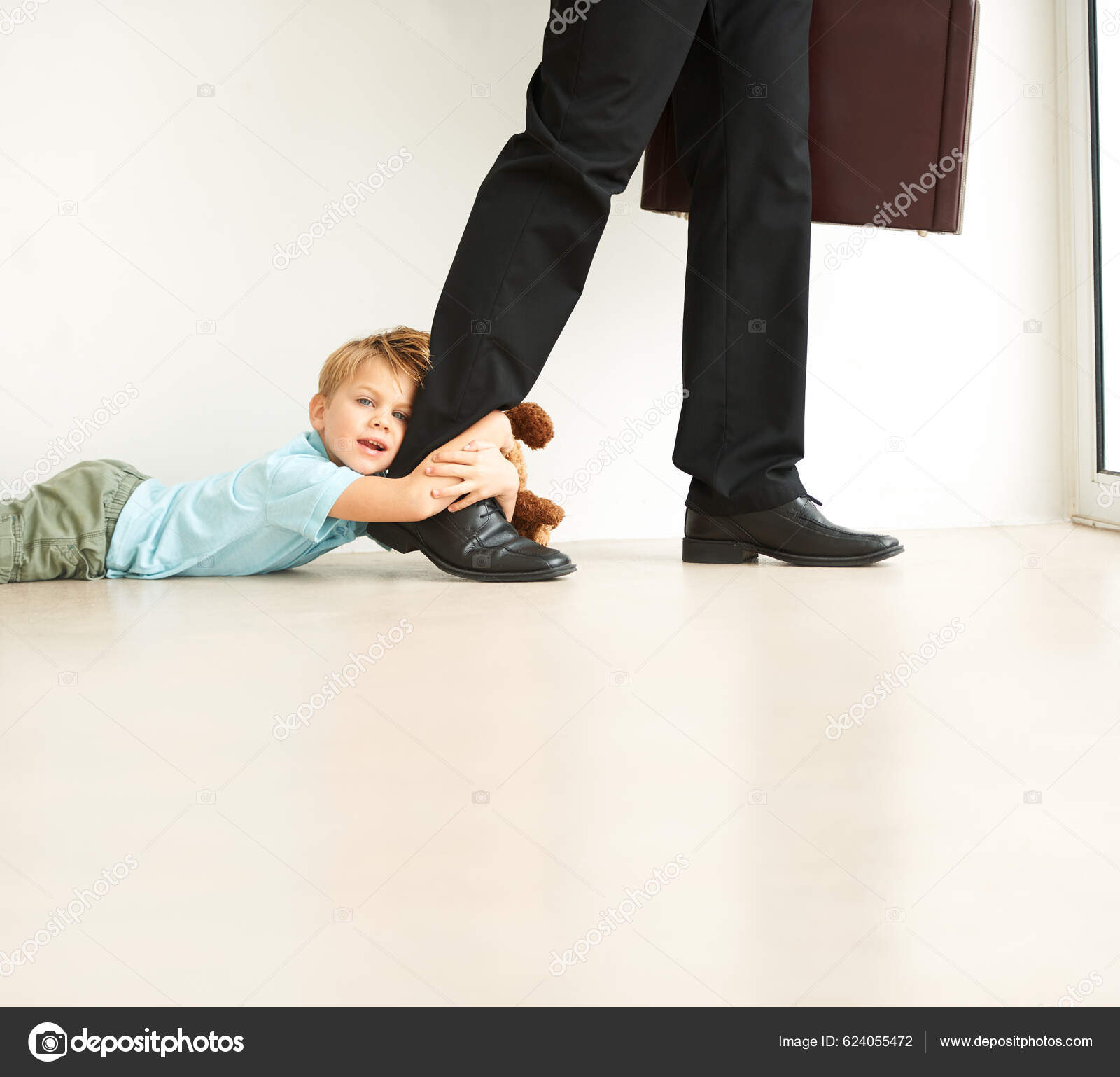 Father Leaving For Work