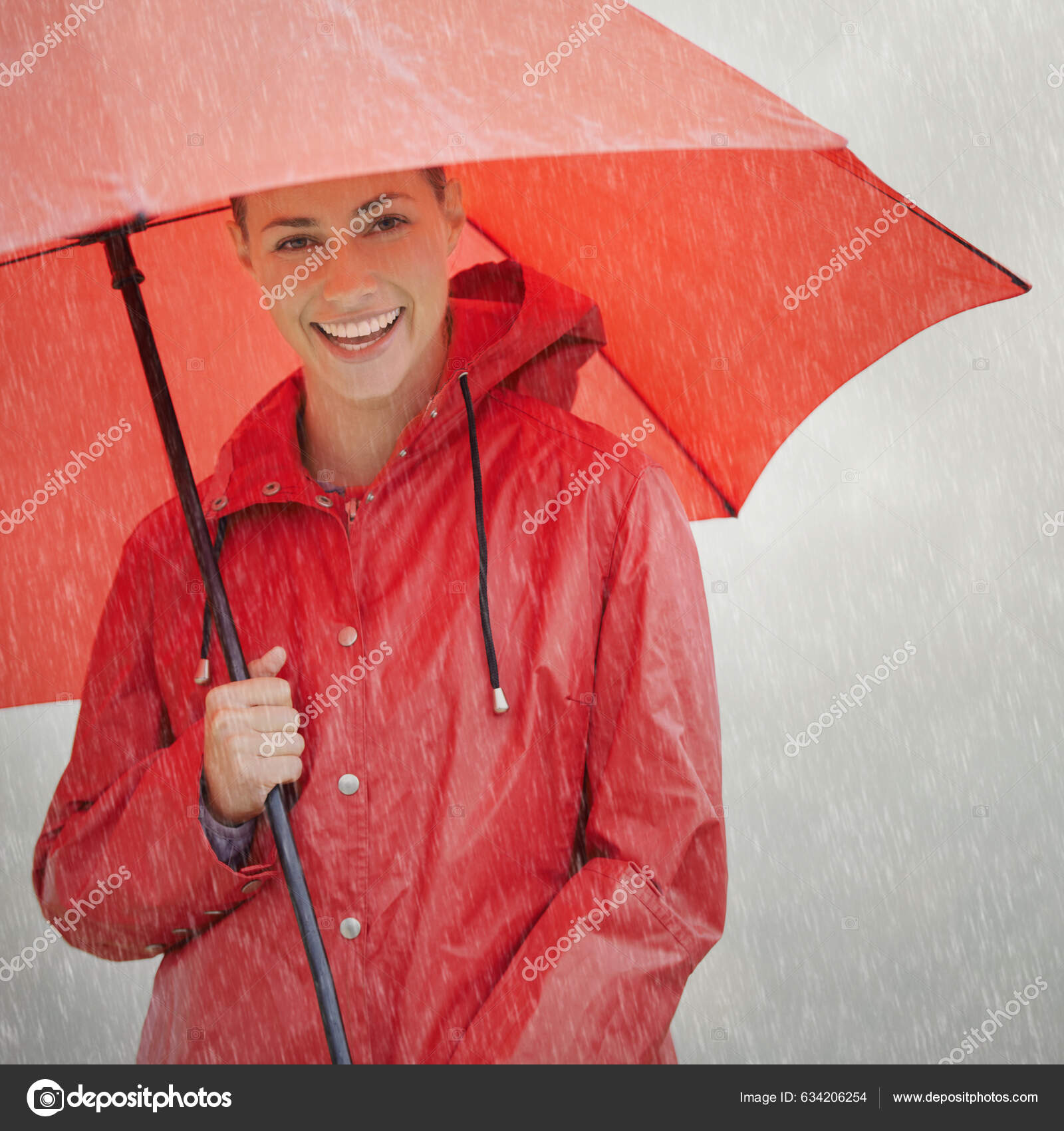 Weather Can Bring Prepared Anything Beautiful Young Woman Standing Her ...