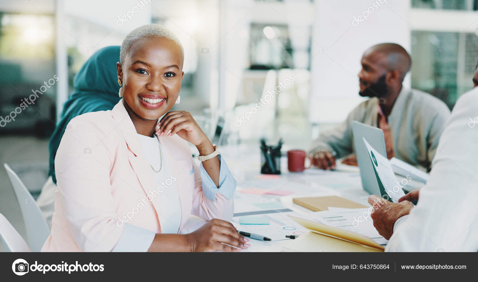 Happy Black Employees