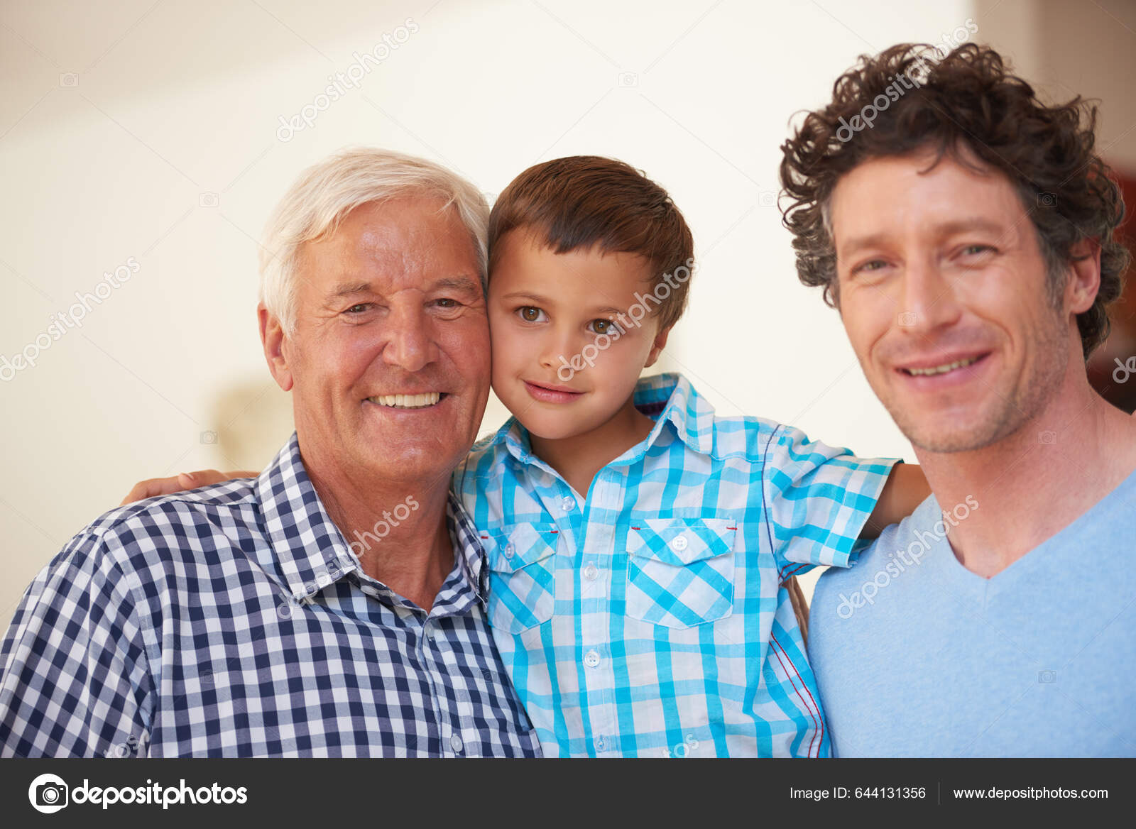 Guys Hanging Out Together Today Portrait Little Boy His Father — Stock ...