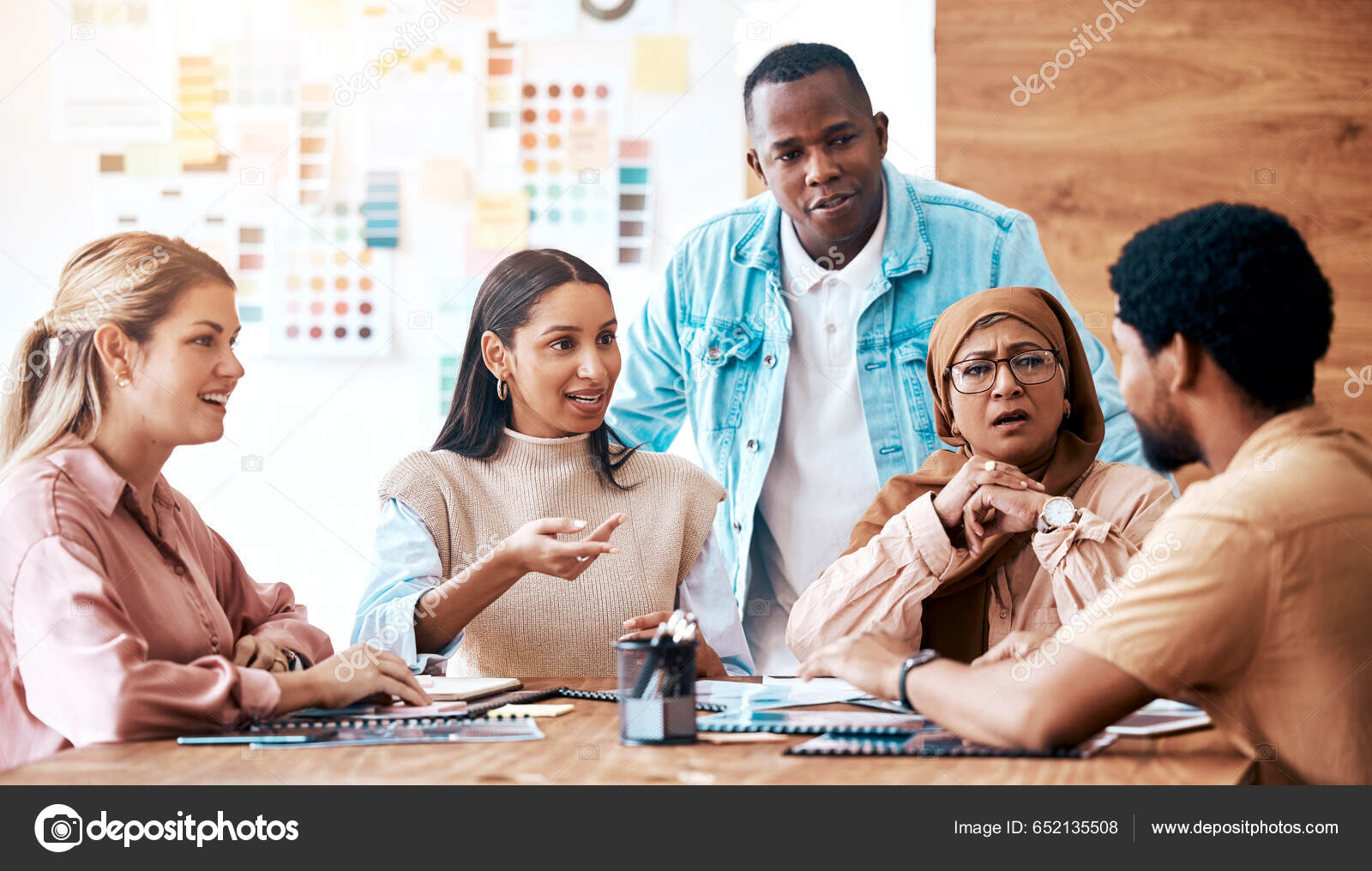 Creative Business People Meeting Collaboration Planning Teamwork ...