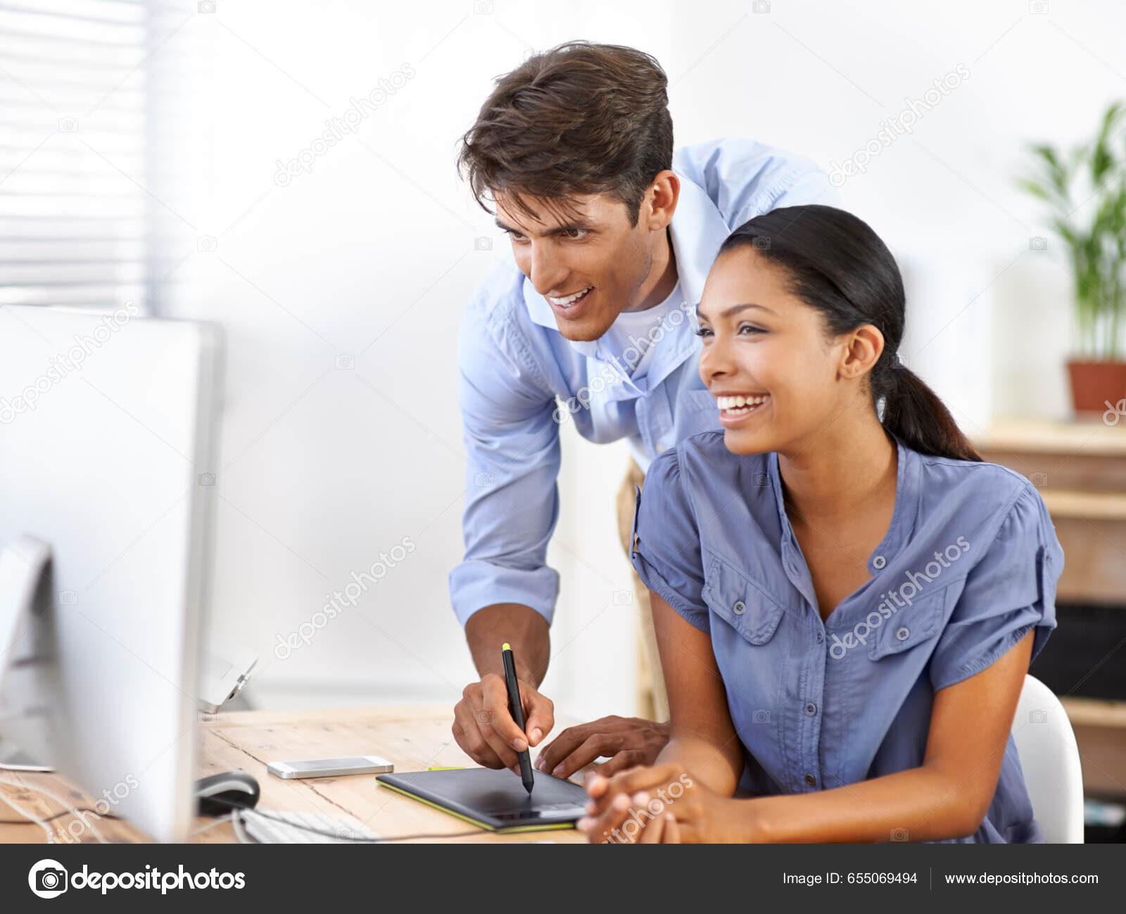 Working Together Meet Your Design Needs Young Editors Working Together ...