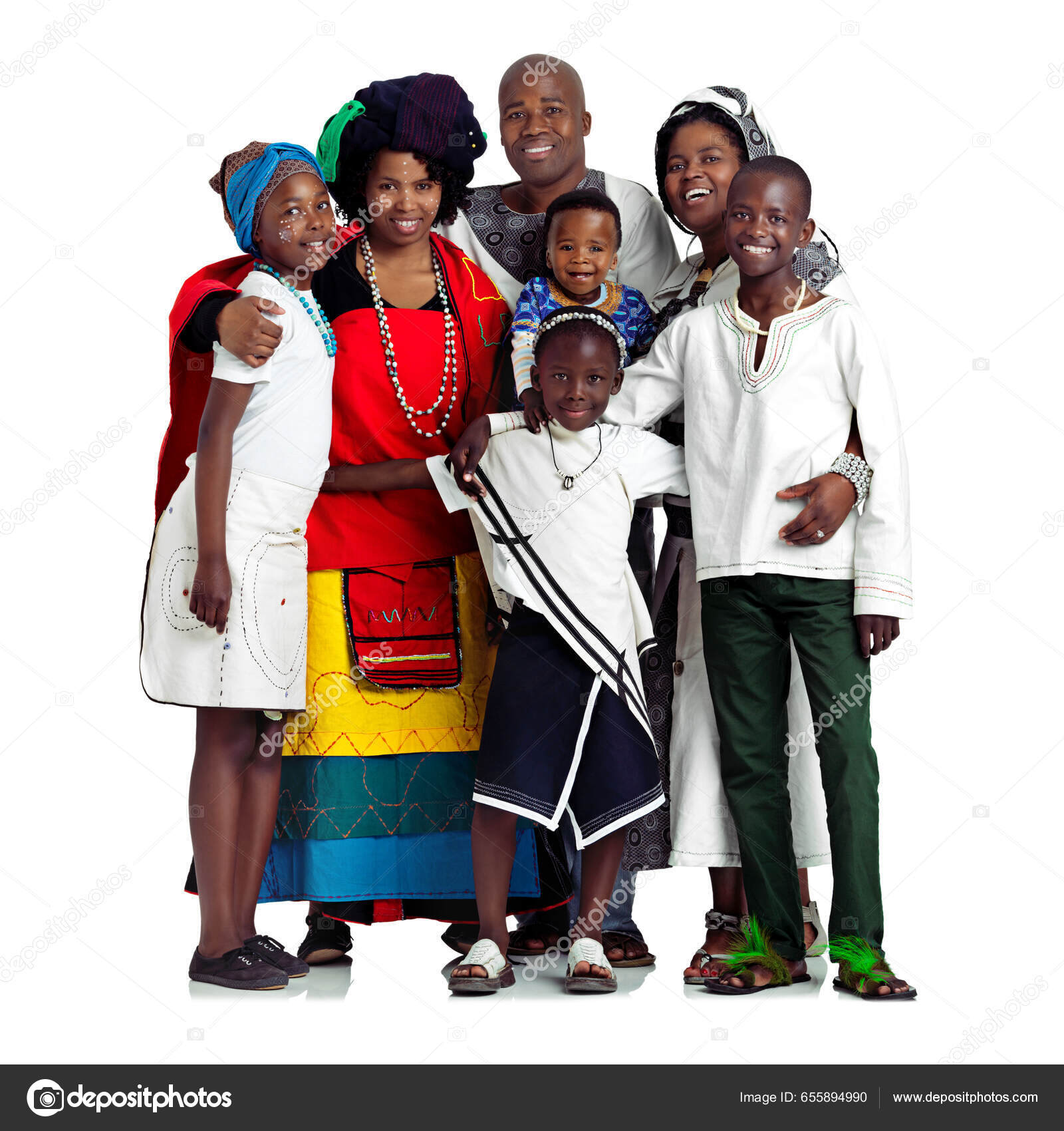 Traditional African Family