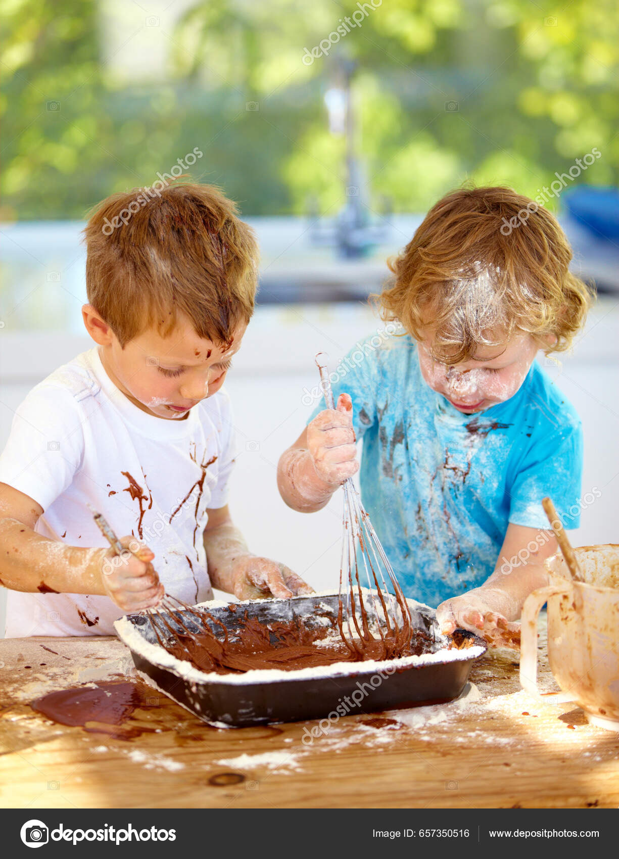 Kids Cooking Mess