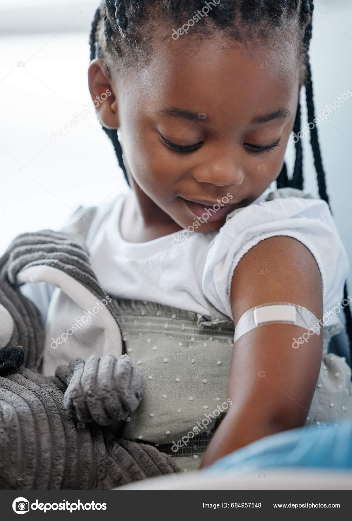 Immunisations Can Your Childs Life Adorable Little Girl Plaster Her ... Immunisations Can Your Childs Life Adorable Little Girl Plaster Her ...