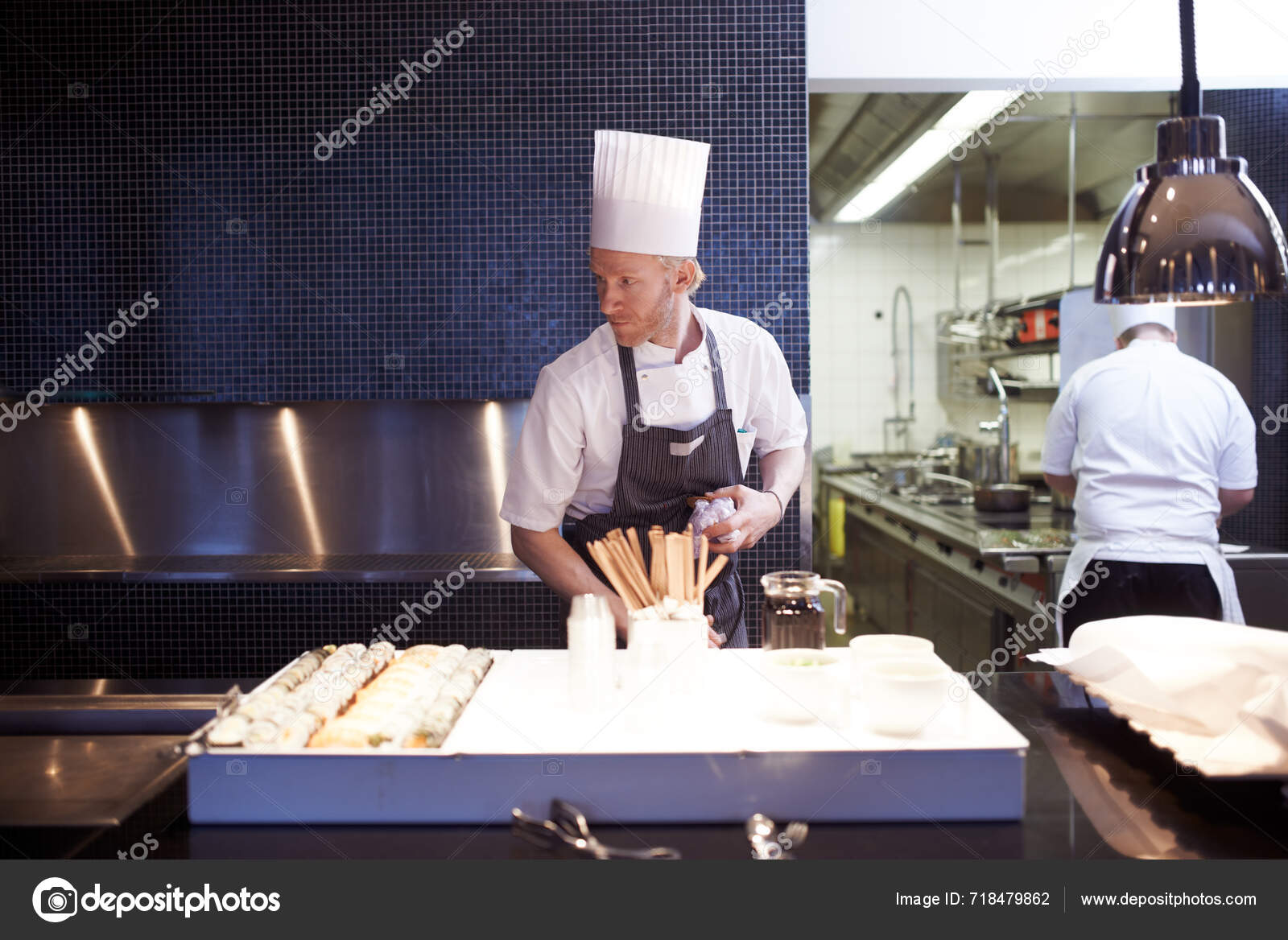 Man Chef Food Kitchen Restaurant Catering Industry Meal Hospitality ...