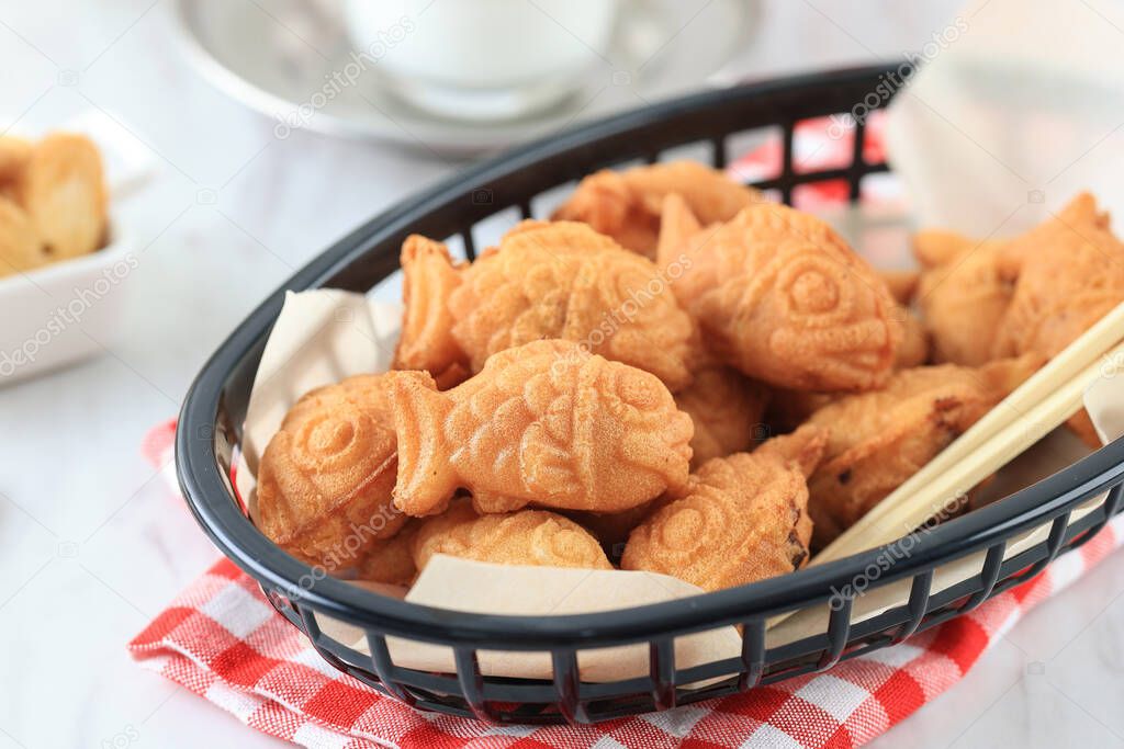 Bungeoppang Taiyaki, Pan coreano de comida callejera japonesa en forma ...