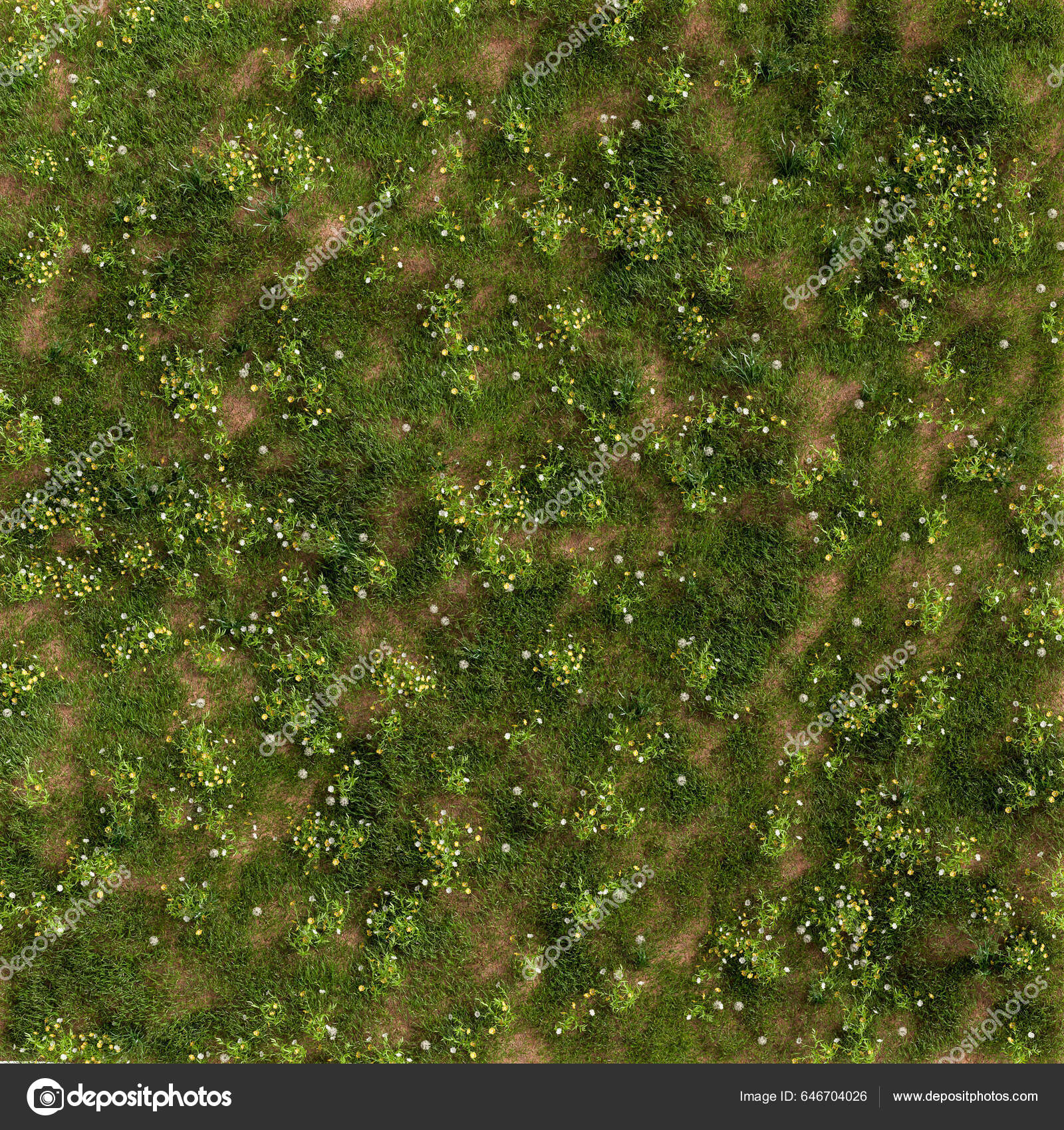 Ilustrasi Dari Tekstur Rumput Terisolasi Pada Latar Belakang Putih ...