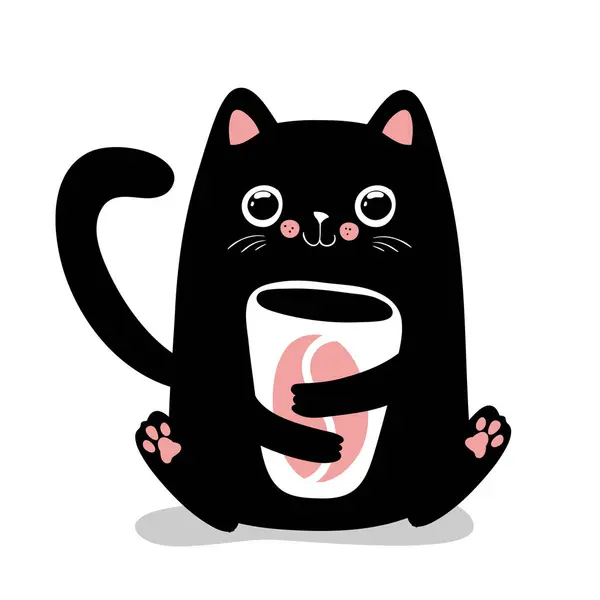 20,660,080 Cat coffee Vector Images | Depositphotos