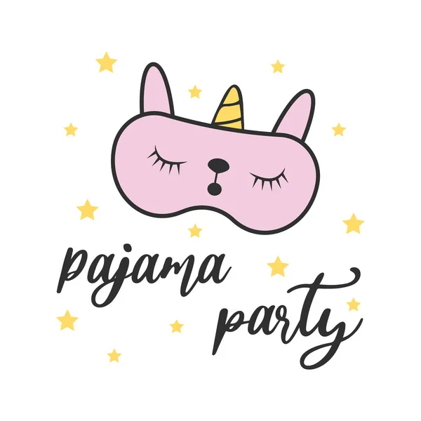 Concept pajama party Stock-Vektorbilder | Depositphotos