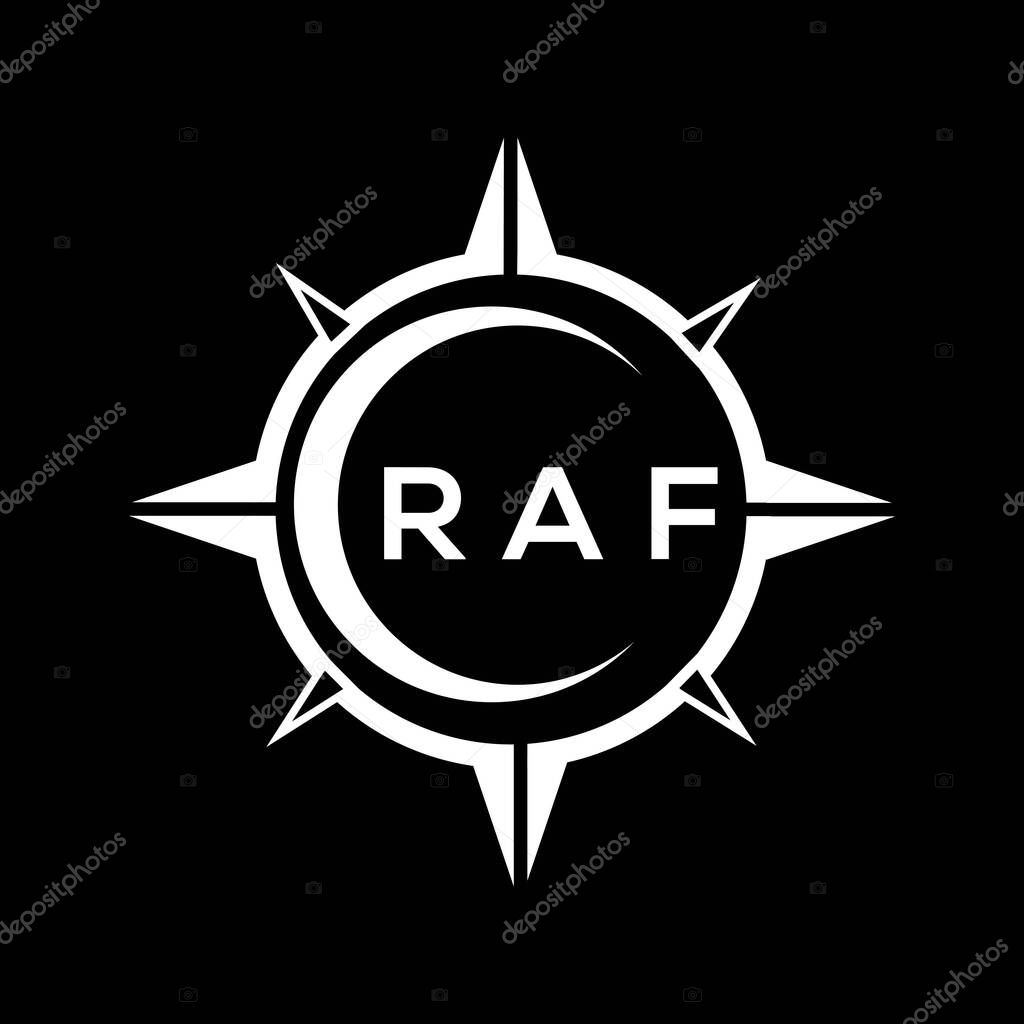 Diseño de logotipo de configuración de círculo de tecnología abstracta ...