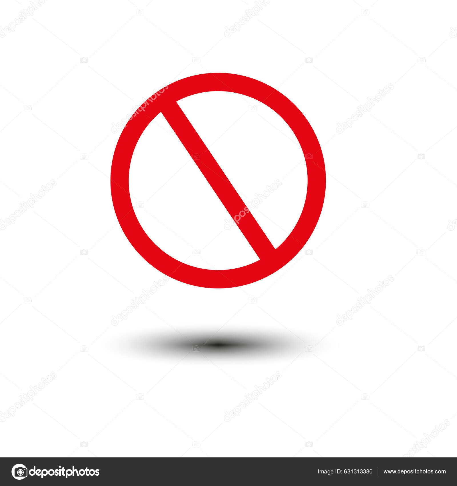 Stopping Prohibited Attention Sign Sign Forbidden Cross Symbol Vector ...