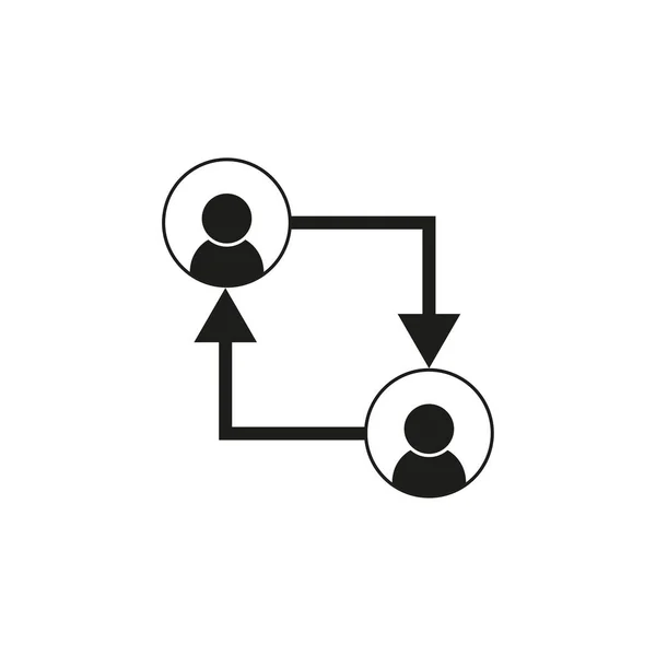 Tjekliste Med Mand Silhuet Ikon Kandidatgodkendt Symbol ...