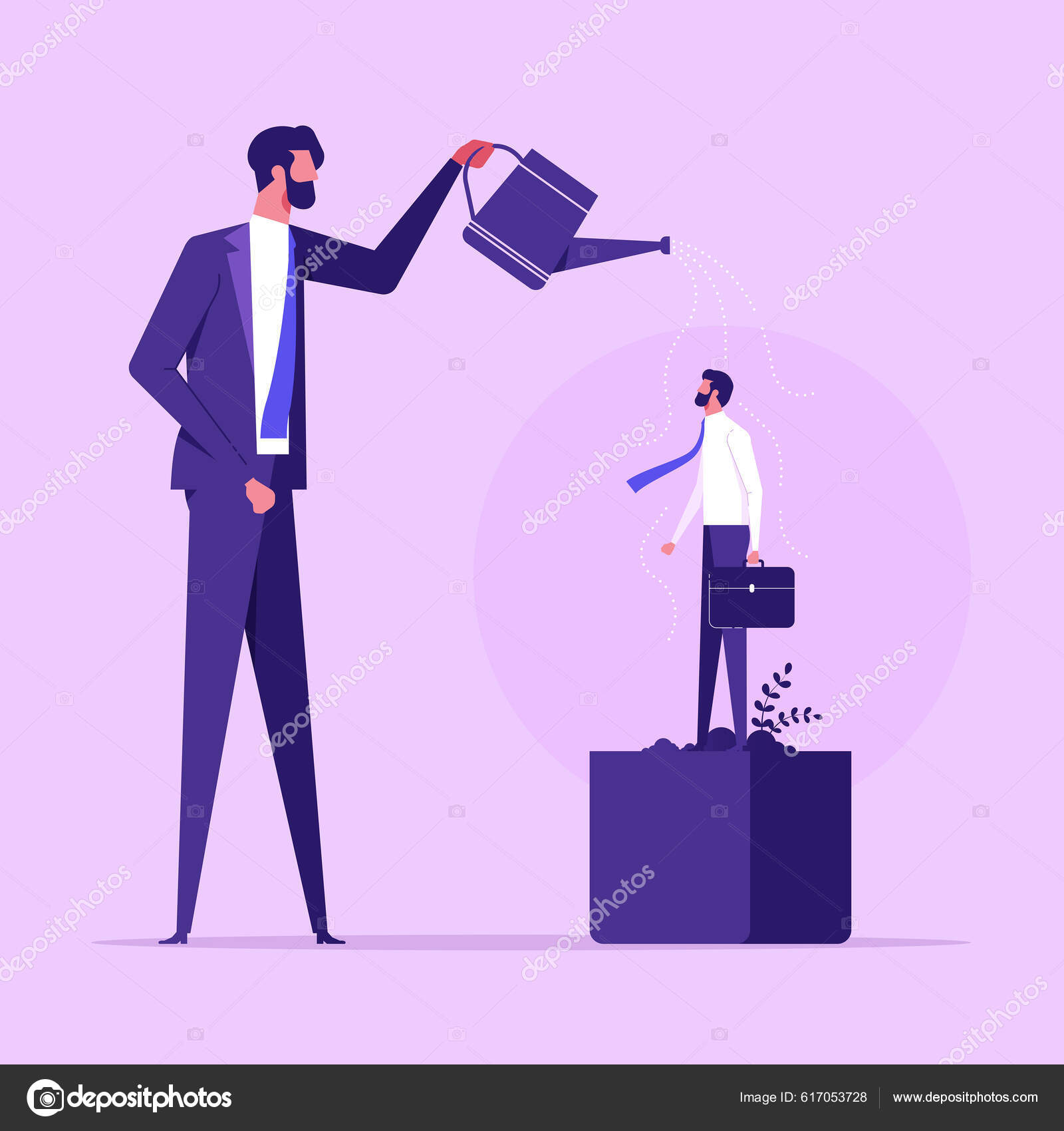 Concepto Recursos Humanos Desarrollo Talentos Crecimiento Profesional ...