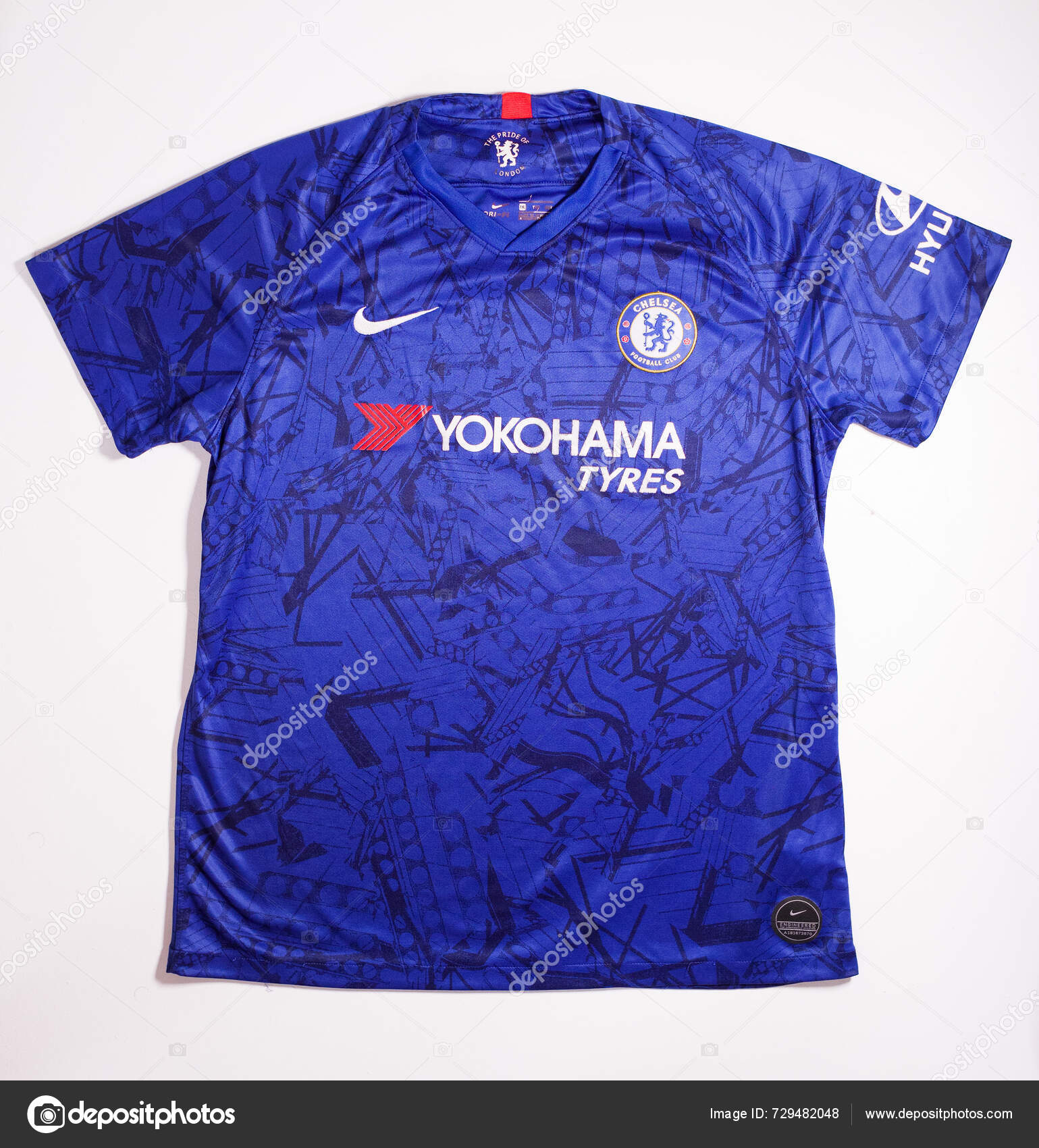 Kent 2023 Chelsea 2019 Xxl Premiere Football Club Home Football — Stock ...